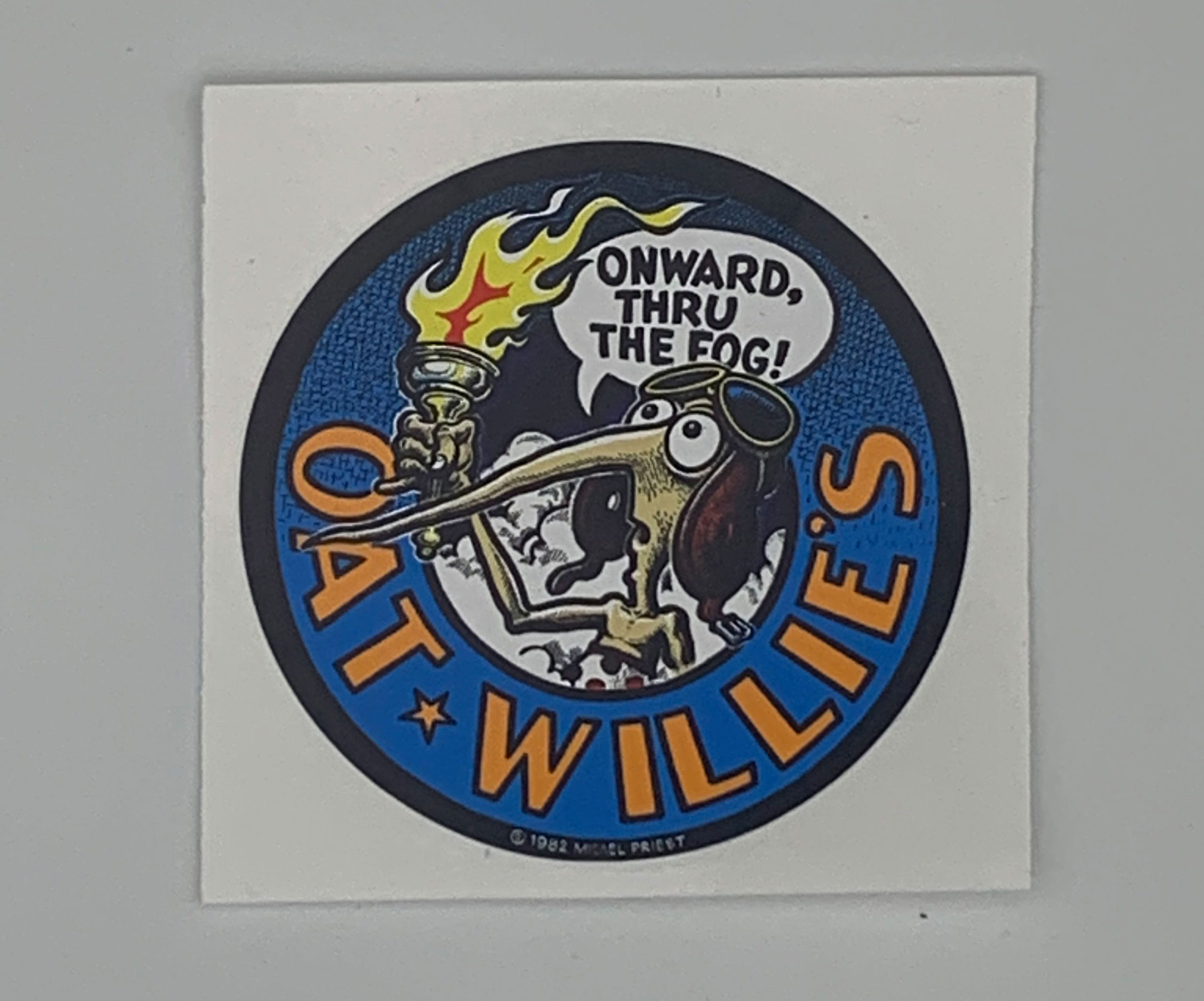 Round Design Sticker | Oat Willie's Campaign HeadquartersOat Willie's ...